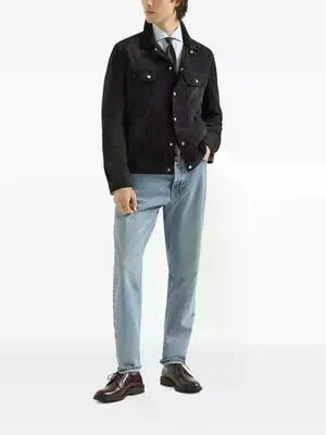 Brunello Cucinelli Iconic-fit Five-pocket Denim Trousers - Blue