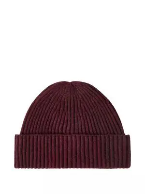 Brunello Cucinelli Cashmere Double Knit Beanie - Red