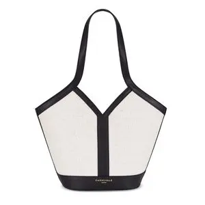 CARNEVALE Gaia Linen Bag - Black
