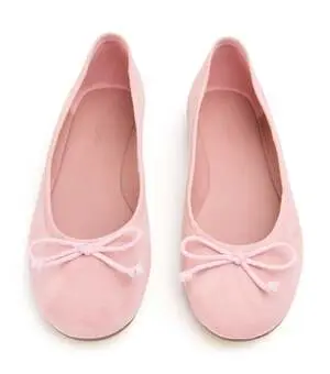 TONY BIANCO Comma Suede Ballet Flats