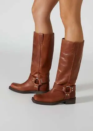 TONY BIANCO Biker Leather Boots