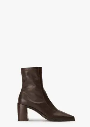 TONY BIANCO Dusty Ankle Boots With Block Heel And Square Toe