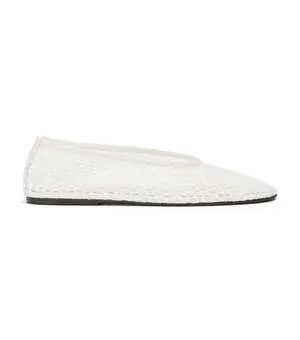 TONY BIANCO Mazey Flat Ballerinas With Mesh Detailing