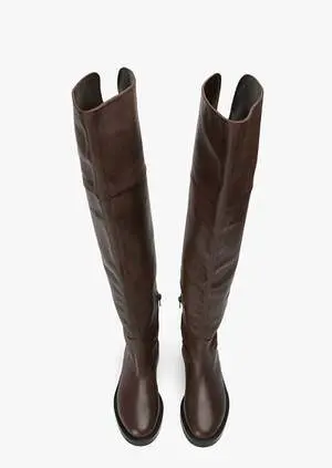 TONY BIANCO Tribute Thigh-high Leather Boots