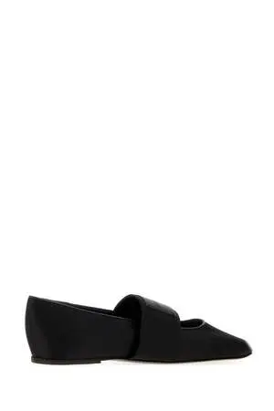 Givenchy Satin Sliced Square Ballerinas