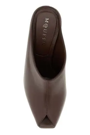 Alexander McQueen Leather Mules