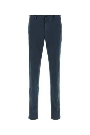 PT TORINO Stretch Cotton Trousers - Blue
