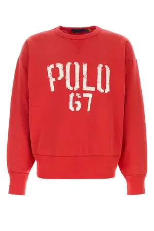 Polo Ralph Lauren Cotton Blend Sweatshirt With Logo Print
