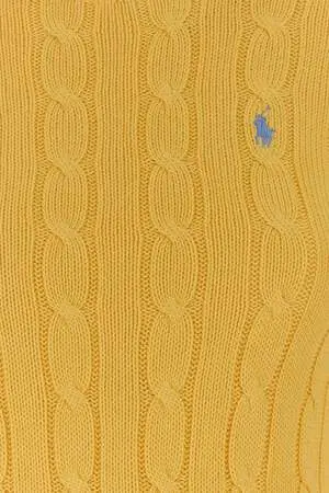 Polo Ralph Lauren Knitted Cotton Sweater With Embroidered Logo