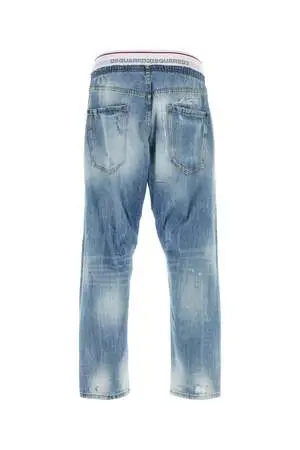 Dsquared2 Denim Jeans With Distressed Details