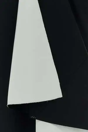 Givenchy Wool Blend Flounce Skirt - Black