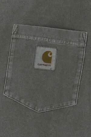 Carhartt Work In Progress Dark Cotton S/s Loose Pocket T-shirt - Grey