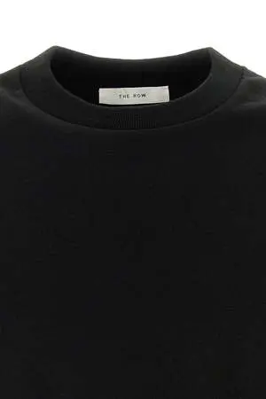 THE ROW Cotton Maiko T-shirt - Black