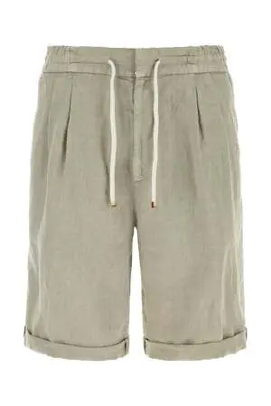 Brunello Cucinelli Gathered Shorts For Men