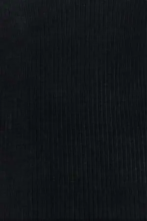 THE ROW Ribbed Cotton Tank Top - Black