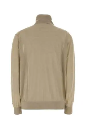 THE ROW Cappuccino Cashmere Blend Orly Sweater