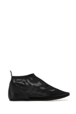 Gimaguas Mesh Slip-ons With Leather Accents