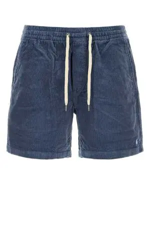 Polo Ralph Lauren Corduroy Bermuda Shorts With Embroidered Logo