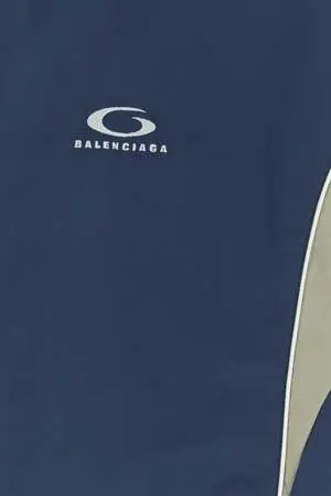 Balenciaga Tech Fabric Windbreaker With Loop Sports Icon Embroidery