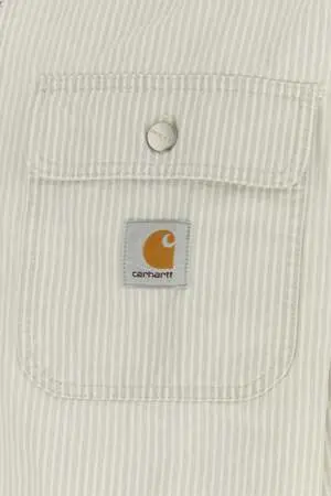 Carhartt Work In Progress Embroidered Cotton Mercer Shirt - White