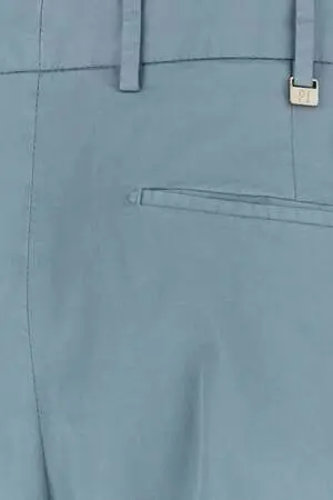 PT TORINO Light Stretch Cotton Pants - Blue