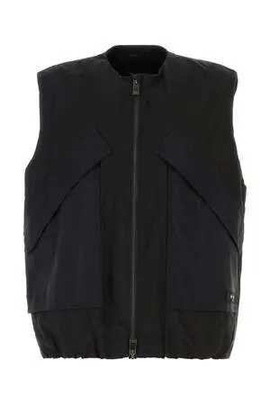 TATRAS Cotton Blend Vest With Zip Closure