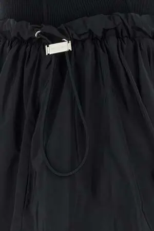 Attico Jersey And Taffeta Dress