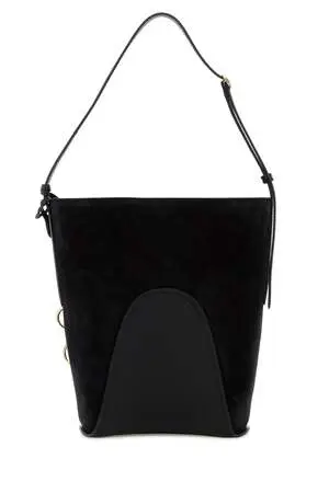 Alaïa Suede Bucket Bag - Black