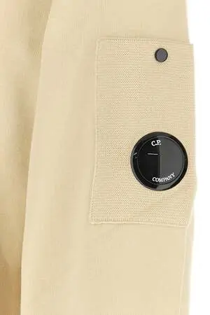 C.P. COMPANY Sand Cotton Sweater