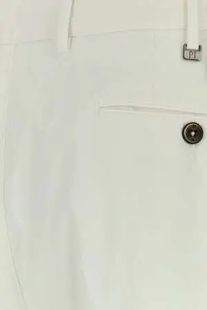 PT TORINO Stretch Cotton Bermuda Shorts - White