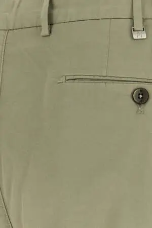 PT TORINO Sage Stretch Cotton Bermuda Shorts - Green