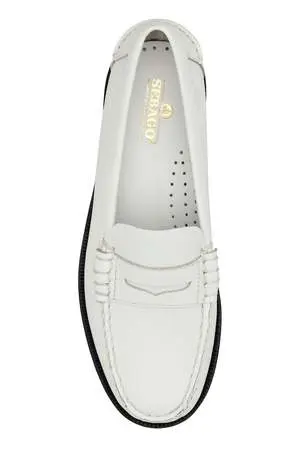 SEBAGO Classic Dan Leather Loafers - White
