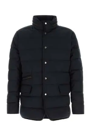 MOORER Midnight Polyester Blend Ilvo Down Jacket - Blue