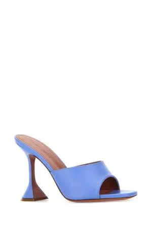 Amina Muaddi Lupita Mules - Blue