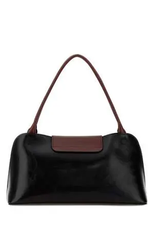 Versace Leather Shoulder Bag