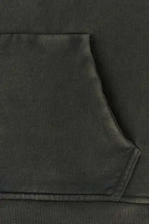 ENTIRE STUDIOS Oversize Stonewashed Cotton Sweatshirt - Black