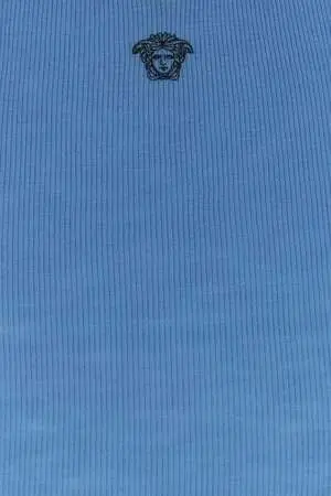 Versace Cerulean Wool Tank Top