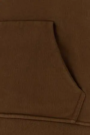 ENTIRE STUDIOS Oversized Cotton Sweatshirt - Brown
