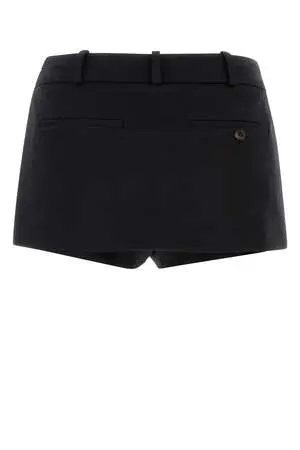 Alexander Wang Cotton Pant-skirt With Embroidered Logo