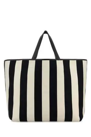 Ami Embroidered Canvas Shopping Bag