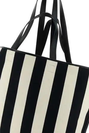 Ami Embroidered Canvas Shopping Bag