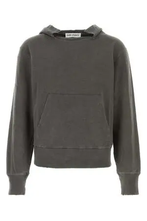 Our Legacy Graphite Cotton Blend Sweatshirt