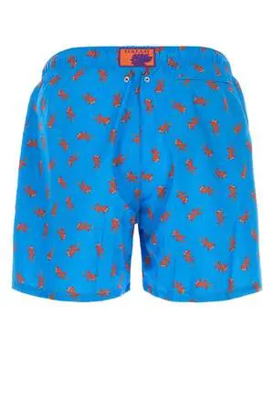 GALLO Printed Polyester Swimming Shorts