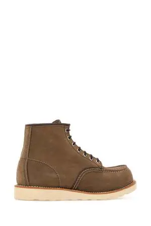 Red Wing Suede Ankle Boots