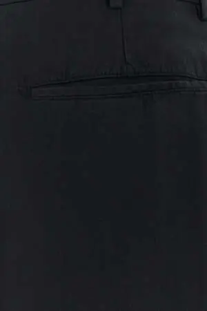PT TORINO Lyocell Blend Tailored Trousers - Black