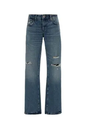 Seven For All Mankind Denim Low Straight Jeans