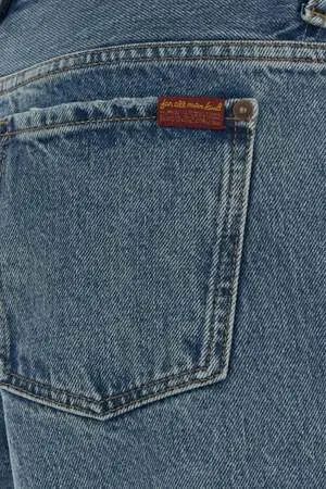Seven For All Mankind Denim Low Straight Jeans