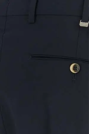 PT TORINO Midnight Wool Trousers - Blue