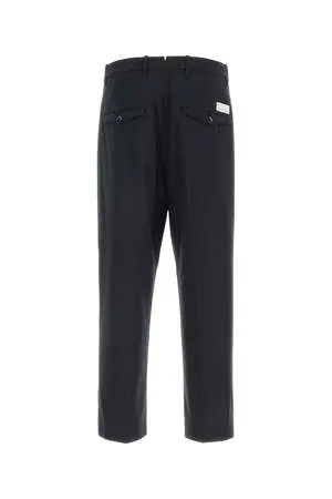 NINE:INTHE:MORNING Navy Twill Kai Pant - Blue
