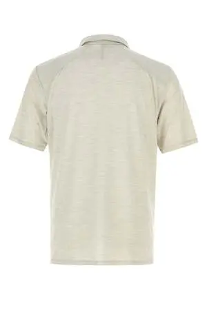 Veilance Melange Light Wool Blend Frame Polo Shirt